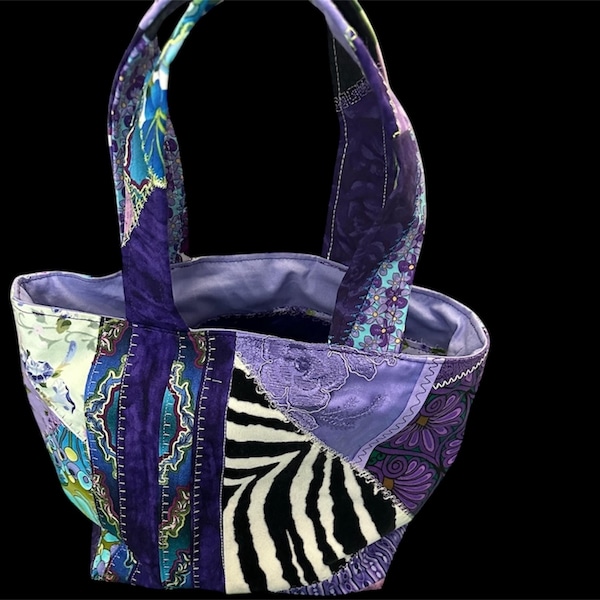 Mini Chunky Handle Tote Bag | PDF Sewing Pattern & Tutorial | Instant ...