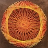 String Art Template With Instructions Traditional Sun Mandala - Etsy