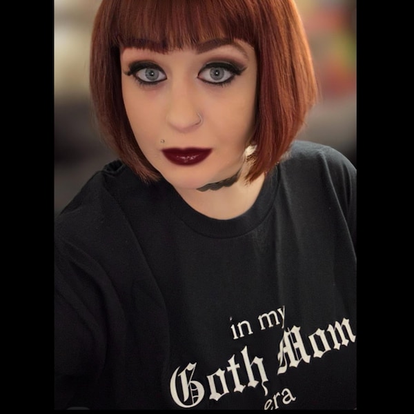 In My Goth Mom Era T-shirt, Goth Mom T-shirt, Goth Mom Era T-shirt - Etsy