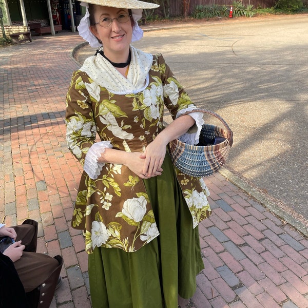 Net Lace Cap-18th Century Reproduction-white or Ivory-scallop Edge ...