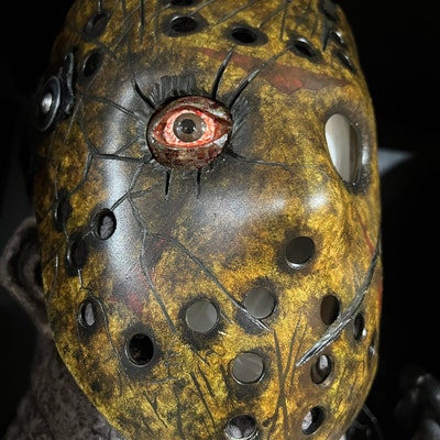 RISING Samurai Cannibal Mask Anti-bite Restraint Prop - Etsy UK