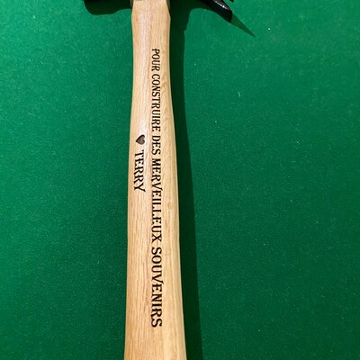 Custom Engraved Hammer / Wooden Gift Box Unique Gift for Fathers / Dad ...