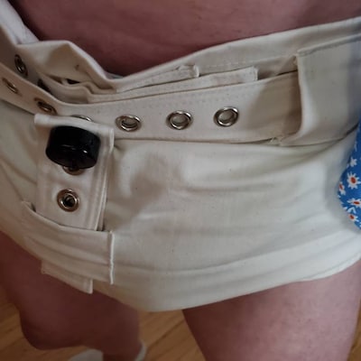 Lockable Diaper Cover Pants Anti Diaper Removal / Restraining / Asylum ...