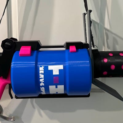 E-liter 4K From Splatoon 3D Printed - Etsy
