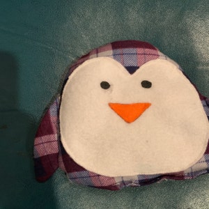 Penguin Rice Bag PDF Pattern, Sewing Pattern, Hand Warmer, Handmade ...