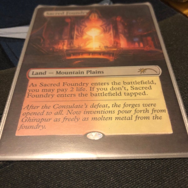 Command Tower - MTG Altered Art - Manipulatedmtg - Etsy