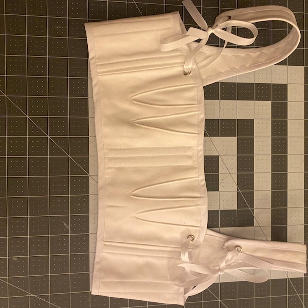 Corset Coutil Fabric Natural Herringbone 100% Cotton Fabric-by-the-yard ...