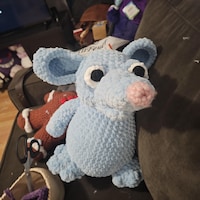 Tutter Blue Mouse Crochet Pattern PDF | ENGLISH | Amigurumi | Toy ...