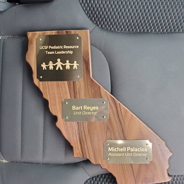 Bright Brass Engraved Plate Engraving Customized Metal Name Plate ...