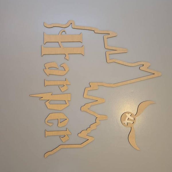 Wizard Nursery Sign Baby Name Sign Wizard Custom Wood Name Sign Over ...