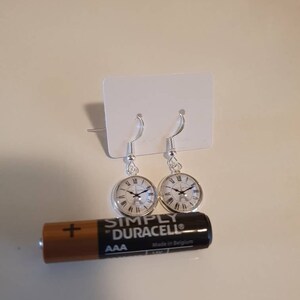 Vintage Clock Ring Clock Dial Jewelry Adjustable Clock Ring Silver Tone ...