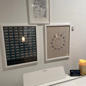 Music Chords by Key Chart Digital Print Music Theory Printout - Etsy