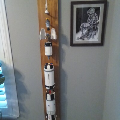 Wall Mounting Kit for Displaying Apollo Saturn V Rocket - Etsy