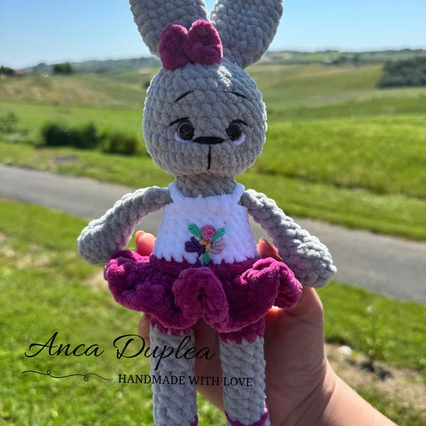 Dora Ballerina Bunny Crochet Pattern: Amigurumi Rabbit (PDF Pattern) - Etsy