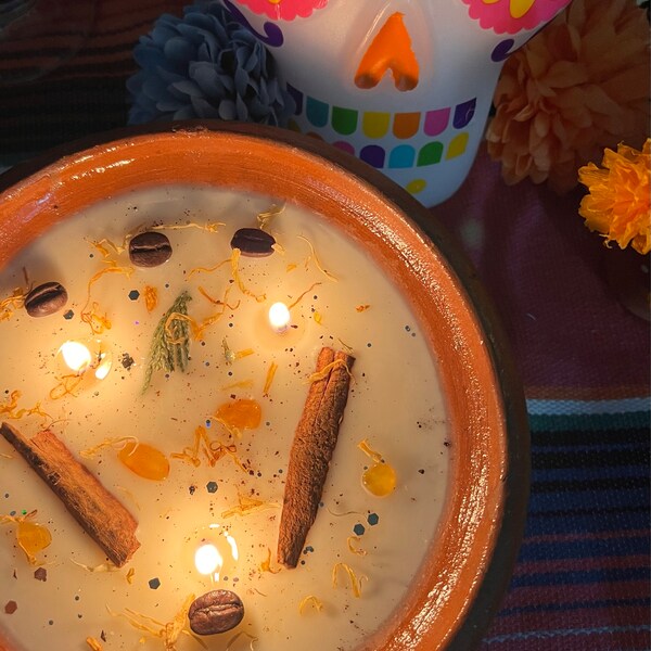 Churro Mexicano Small Soy Wax Candle/100% Natural/handmade/mexican ...