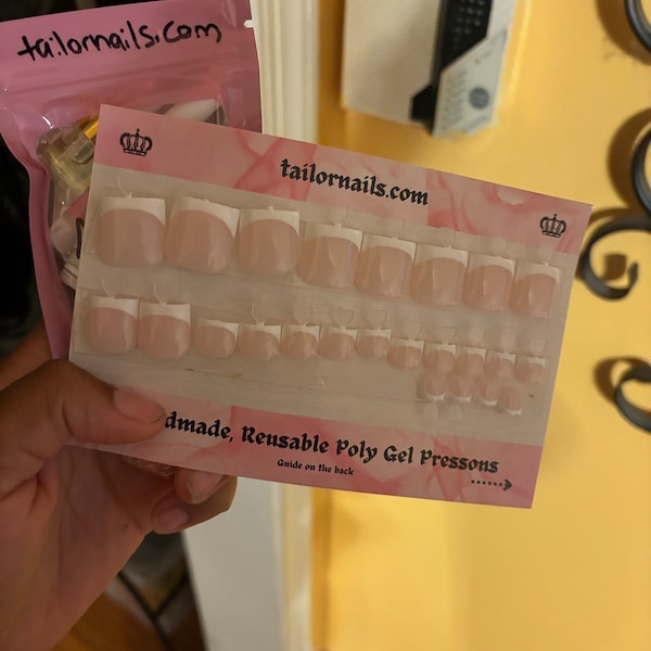 Solid Color Presson Toes | 20 Piece Presson Toe Nail Set | No Need for ...