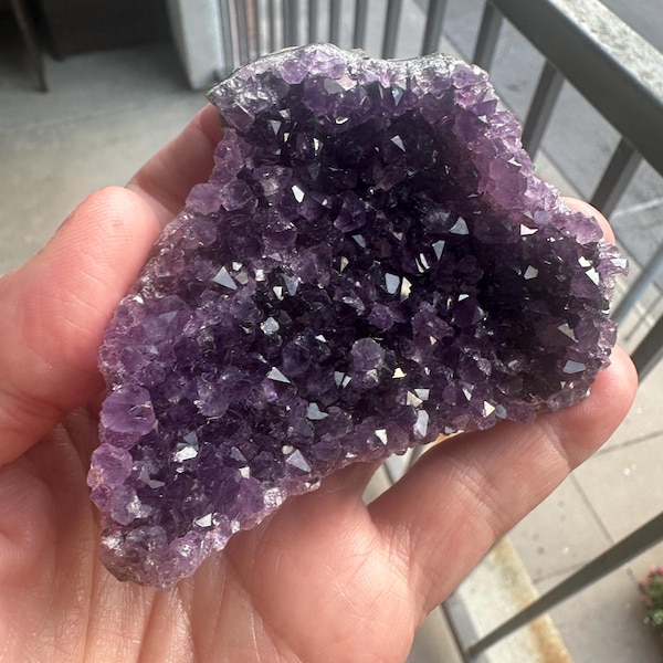 Medium Amethyst Cut Base Clusters, Stunning Amethyst Crystal Quartz ...
