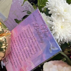 Remembering A Special Nana Grave Card Nana Funeral Tribute - Etsy