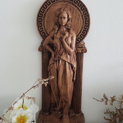 Persephone Statue, Kore Figurine, Greek Goddess, the Queen of the ...