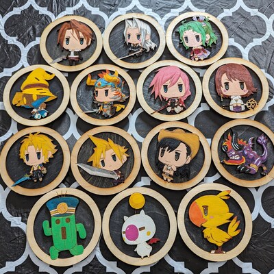 FFXIV Moogle Clock Mail Delivery Moogle FF14 Wall Art Decor or Gift for ...