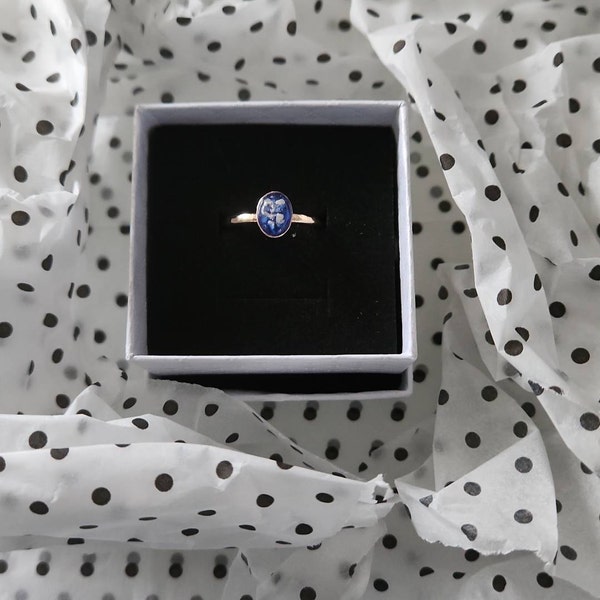 9ct Gold Cremation Keepsake Ring, an Oval Shaped Ring Set With Memorial ...