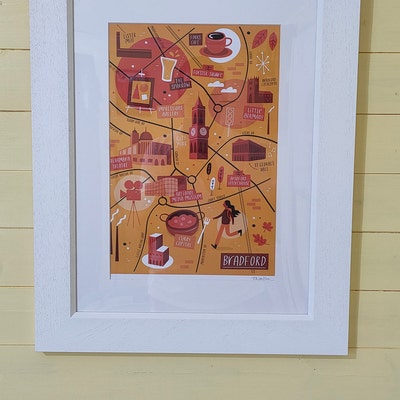 Stirchley Map, Stirchley Illustrated Map, Birmingham Art, City Map ...
