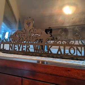 Liverpool 3D Signs YNWA You'll Never Walk Alone and Liverbird Sign ...