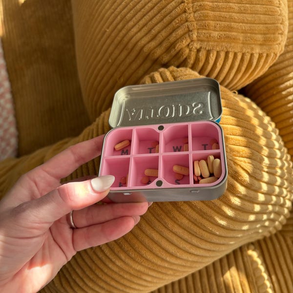Altoids Tin Pill Storage Insert - Ingenious Design for Organized ...