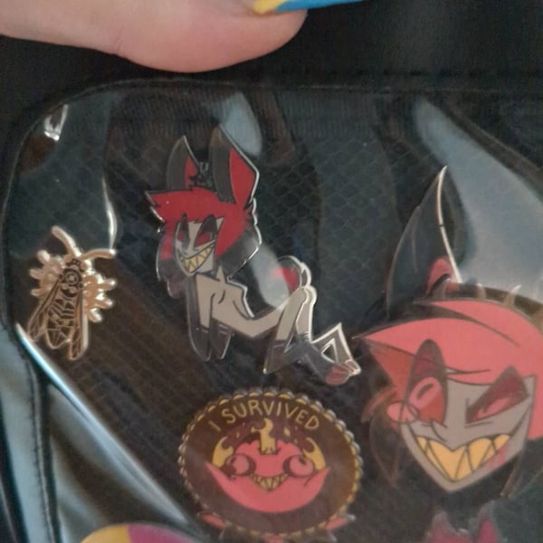 2” Spicy Alastor Hazbin Hotel Enamel Pins - Etsy