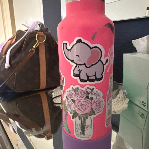 Ellie the Elephant Vinyl Sticker | Animal Sticker | Adventuringstickers ...