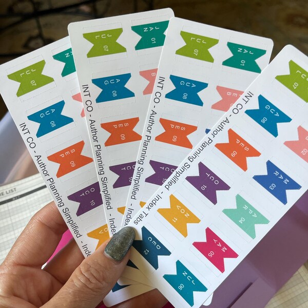 Author Planner Stickers - Word Sheet "deadline" - Etsy