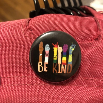 Be Kind Sign Language, Be Kind Sing Language Button Magnet, Trans Be ...