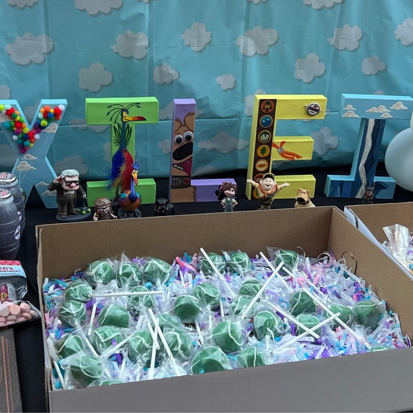 UP Movie Letters, up Pixar, up Birthday Party Decorations,up Movie Baby ...