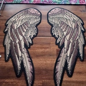 Angel Wings Patch Large Back Patch for Jacket - Etsy