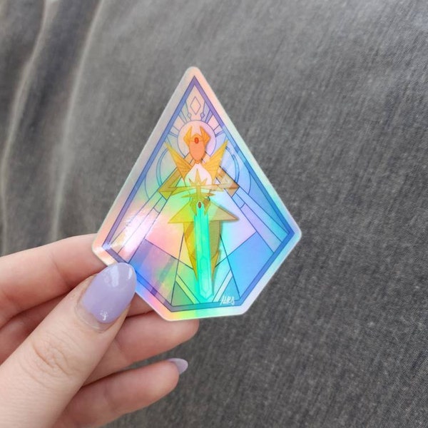 Holographic She-ra Sword Necklace - Etsy