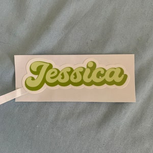 Kid Name Custom Stickers, Personalized Stickers, Waterproof Stickers ...