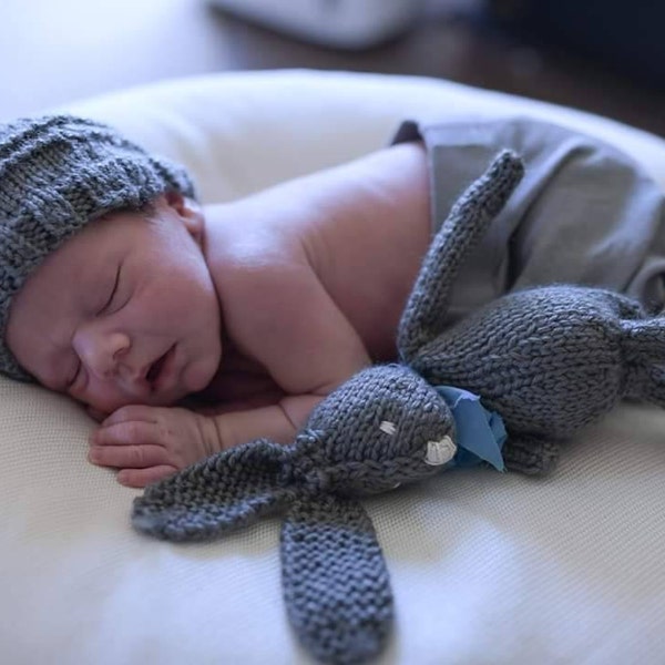 Mini Animal Stuffies Knitting Pattern Small Teddy Bear, Bunny Rabbit ...