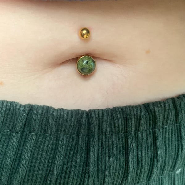 Lotus Flower Septum Ring Brass & Sterling Silver 1mm / 18 Gauge - Etsy