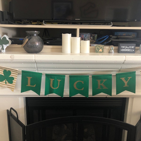 St Patrick/shamrock/shelf Sitter/tiered Tray/home Decor/farmhouse ...