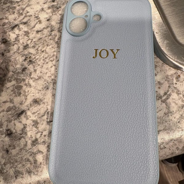 Custom Embossed Phone Case, Personalised Leather Case Iphone, Custom ...