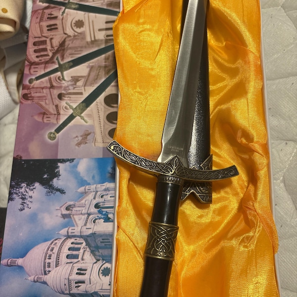 Personalized FANTASY DAGGER 12" + Sheath Custom Dagger Custom Cosplay ...
