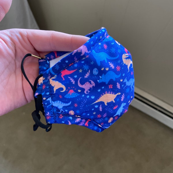 Age 3-8 Elsa Frozen Filter Included 3 Layer Adjustable Cotton Mask ...