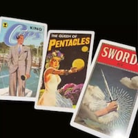 The Pulp Tarot -- Full Tarot Deck! - Etsy UK