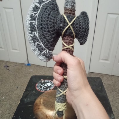 CROCHET Patrón de hacha / Axe Pattern - Etsy España