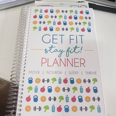 Printable Food & Fitness Diary Journal Trackers Digital PDF - Etsy