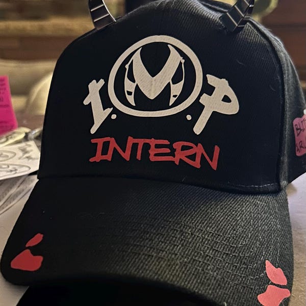 IMP Intern Hat | Helluva Boss Inspired Baseball Cap - Etsy