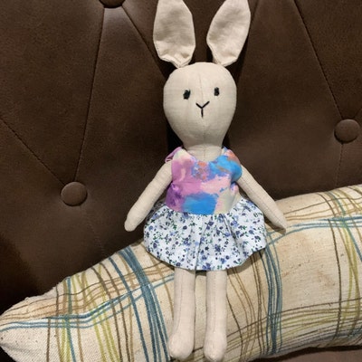 2-in-1 Easter Bunny and Egg Pdf Pattern Sewing Pdf Tutorial Cute ...