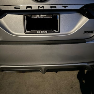 Custom Goth Text License Plate Personalized Car Accessories Goth Decor ...