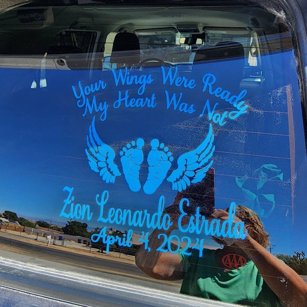 In Loving Memory Bass Fish Decal, Remembrance Decal, in Loving Memory ...