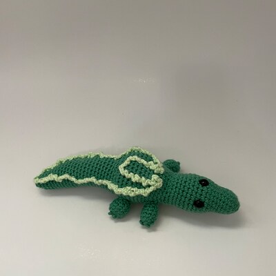 Crocodile Toy Crochet PATTERN: Amigurumi Tutorial Printable PDF Instant ...
